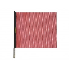 18" X 18" Quick Mount Flag Assembly Kit (1 Ea.) - Red W/ Mount Bracket ...