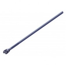 RollRite 4 Spring Pivot Tube W/ Side Plates - 84" Aluminum