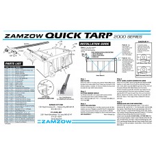 Zamzow Quick Tarp 2000 Series, Front Housing Assembly Only