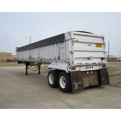 Strap Type Solid Vinyl Roll Tarp Kits – End Dump Trailer