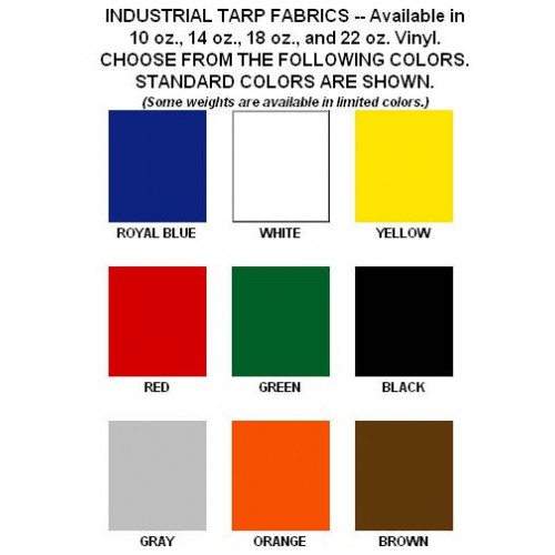 Strap Type Solid Vinyl Roll Tarp Kits – End Dump Trailer