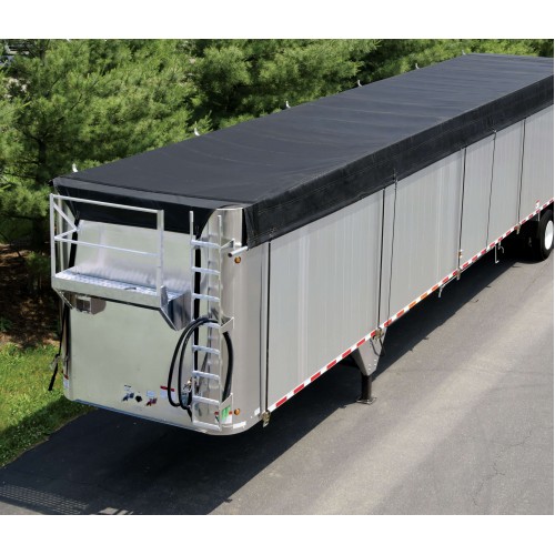 Strap Type Mesh Roll Tarp Kit - Hi-Side Transfer Trailer